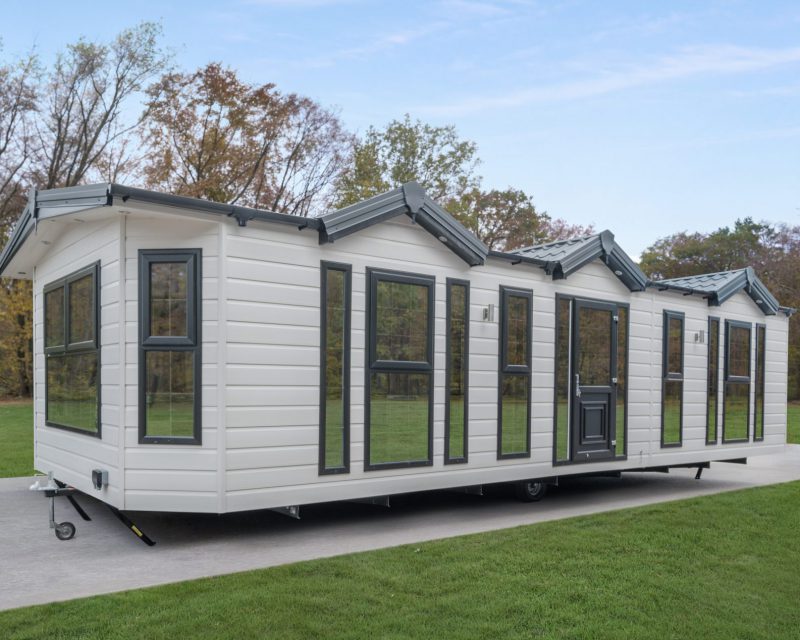 Windsor Grey Mobile Home UK | Knight Mobile Homes